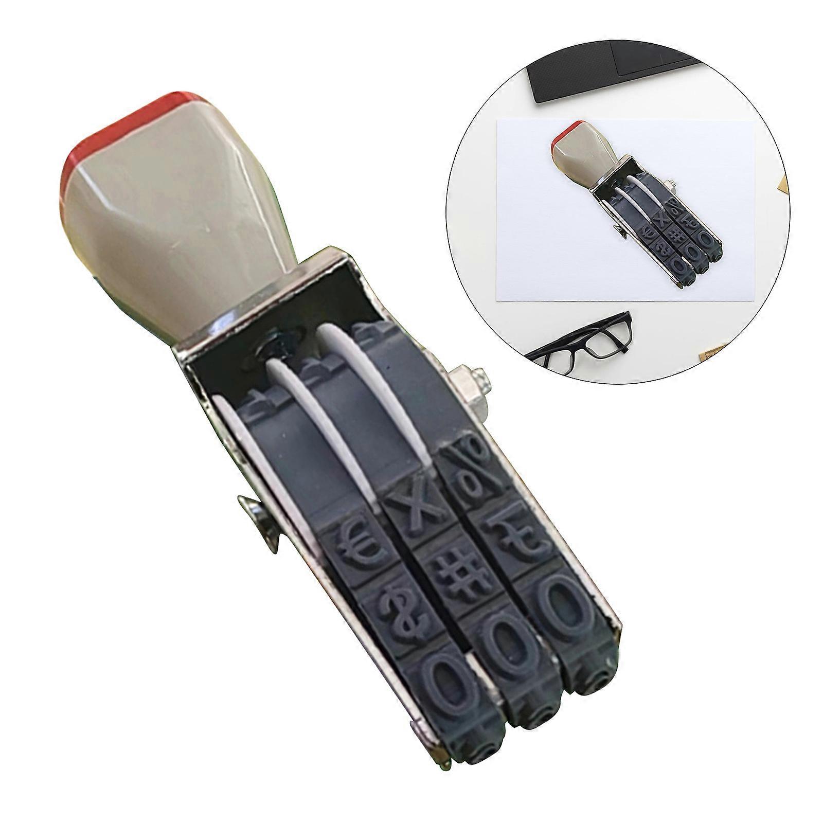 Number Stamp 0-9 Numbering Stamp Rotating Digits Number Stamp Date ...