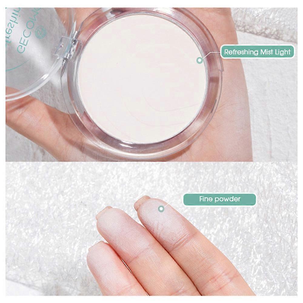 Mattifying Compact Powder 12H Long Last Oil Control Silky Matt Makeup ...