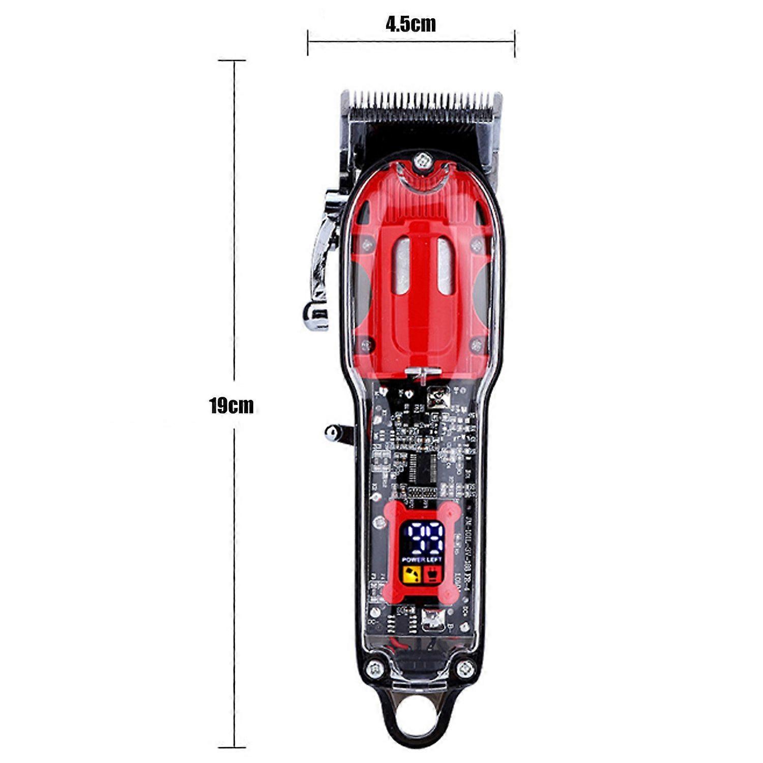 Professional hair and beard trimmer set for precision grooming and ...