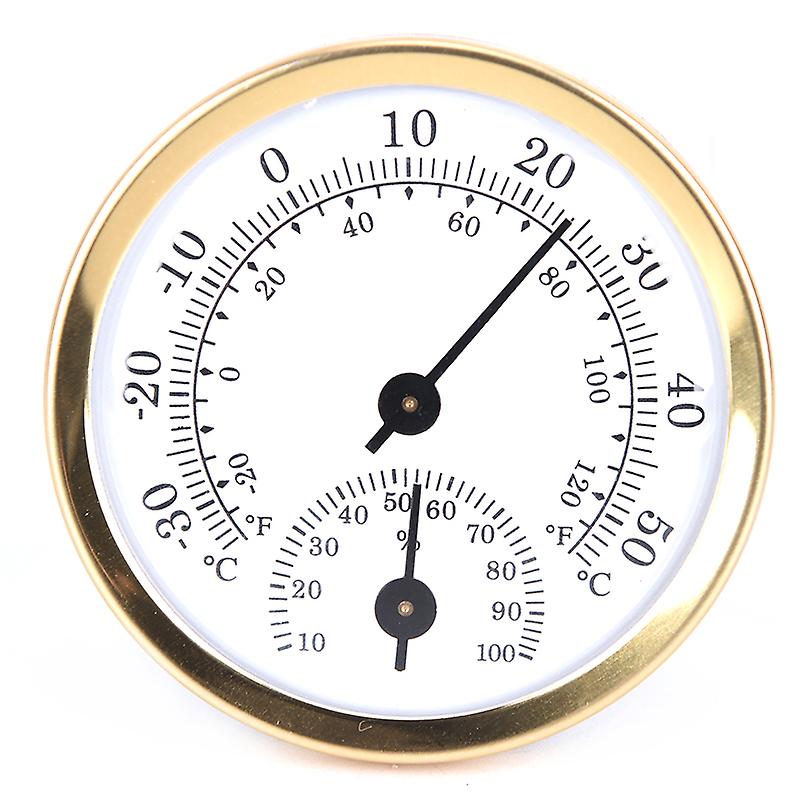 Indoor Analog Humidity Temperature Meter Gauge Thermometer Hygrometer ...