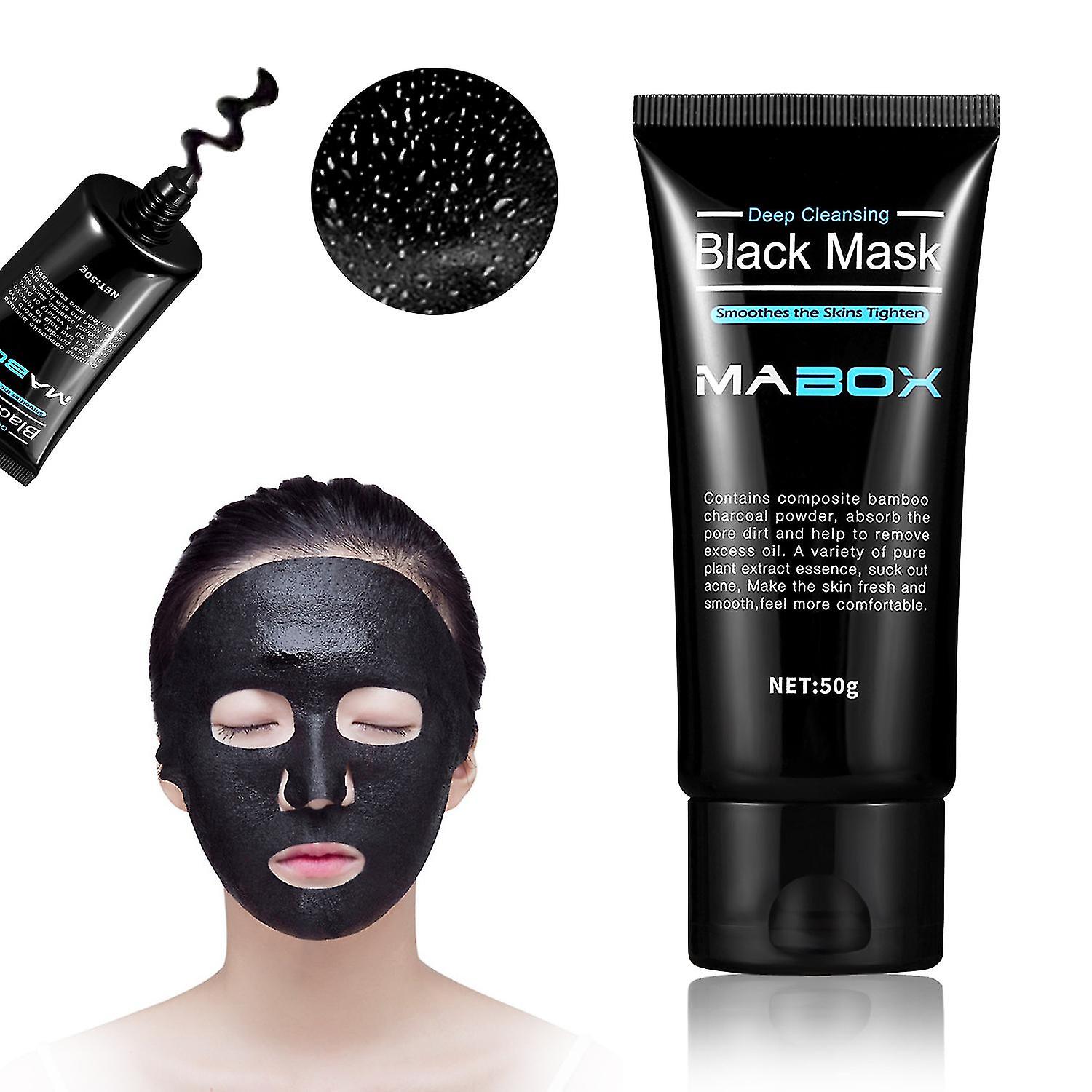 Bamboo Charcoal Deep Sea Mud Tear-off Mask Nose Stick Mud Deep | Fruugo AU