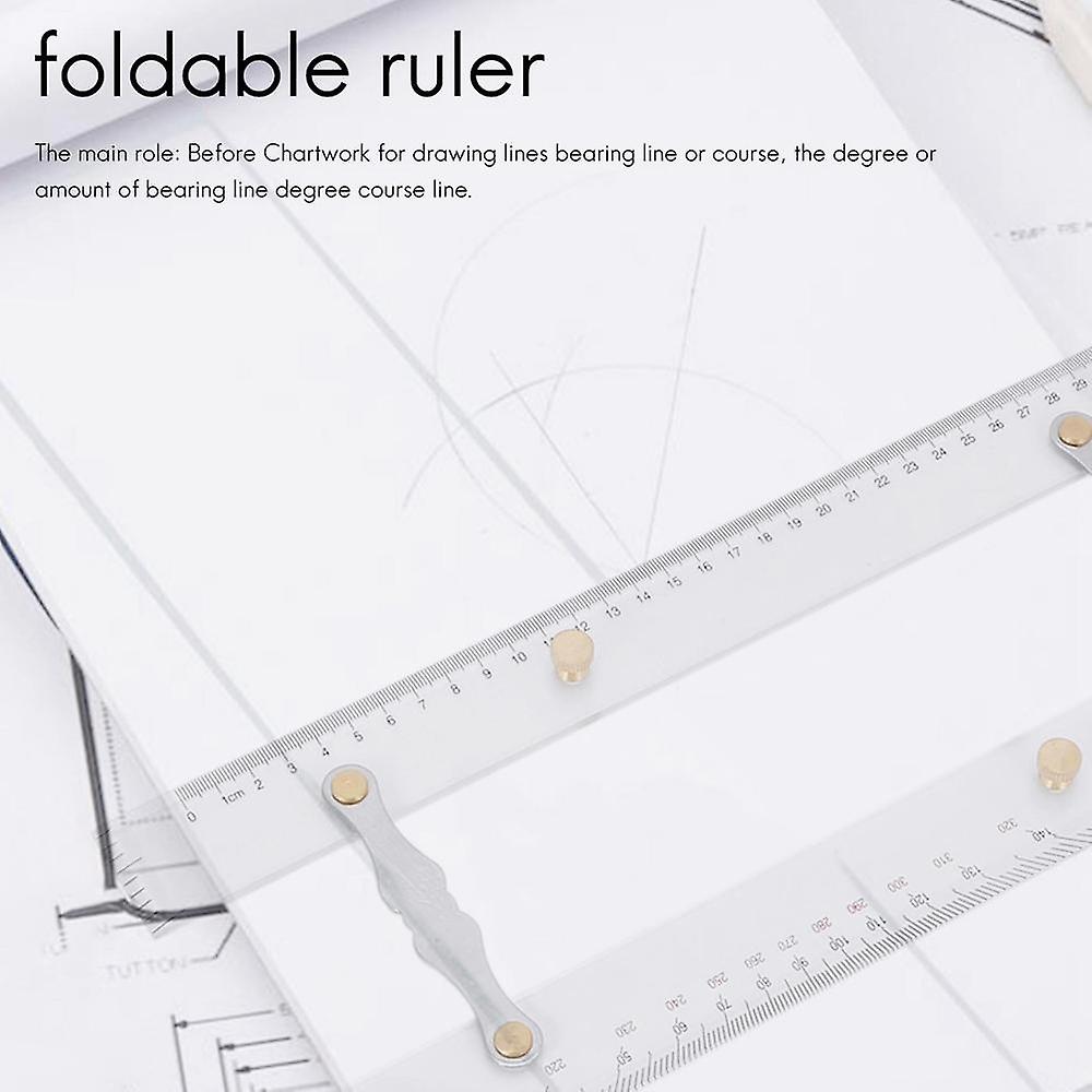 3x Marine Ruler Parallel Ruler Nautical Charts Parallel Ruler Mapping ...
