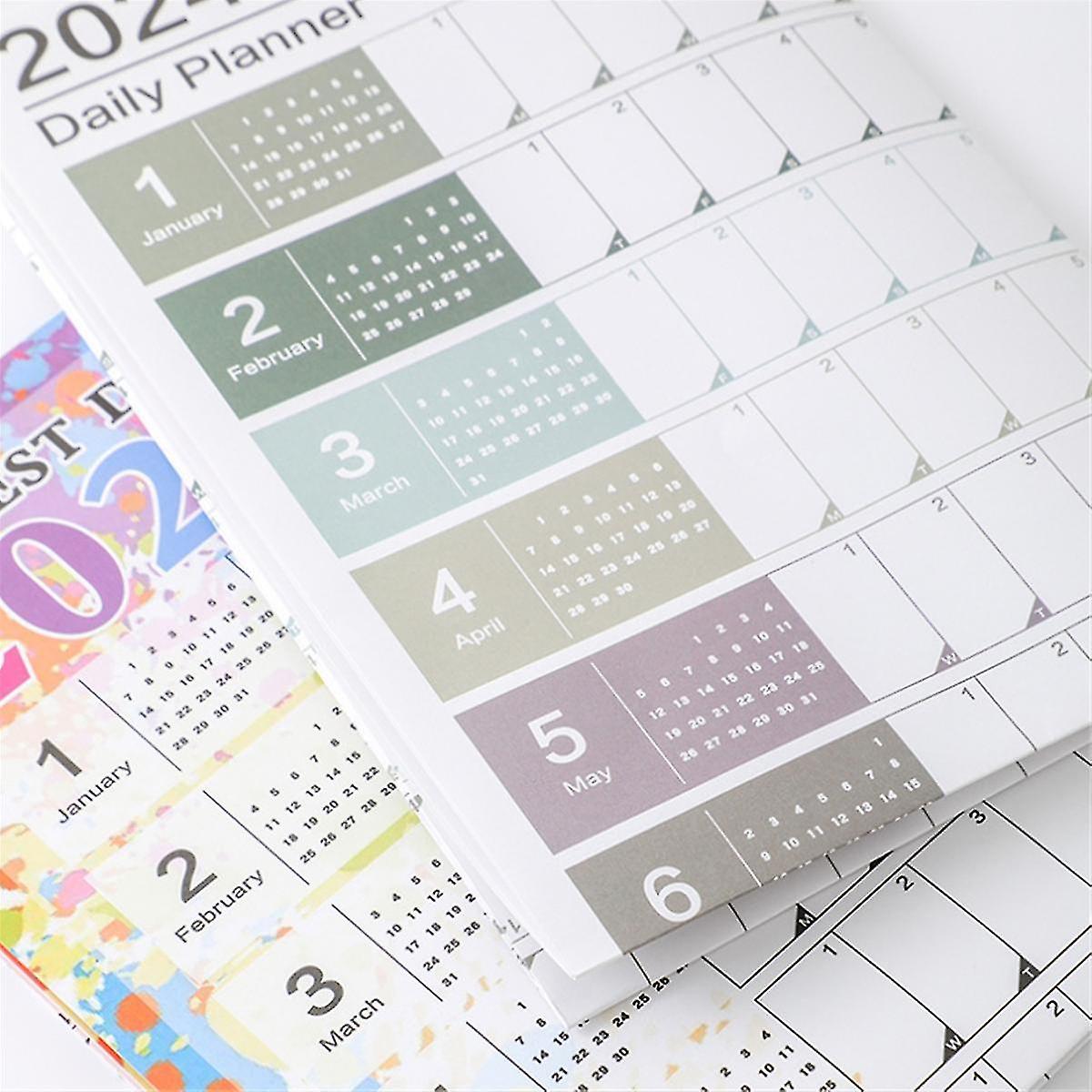 Wall Planner,wall Calendar 2024 Year Planner 2024 Yearly Wall Planner ...