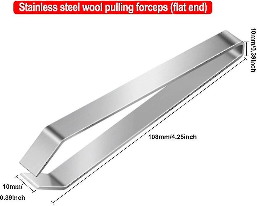 Fish Bone Tweezers Stainless Steel Bone Pliers Removal Tool For ...