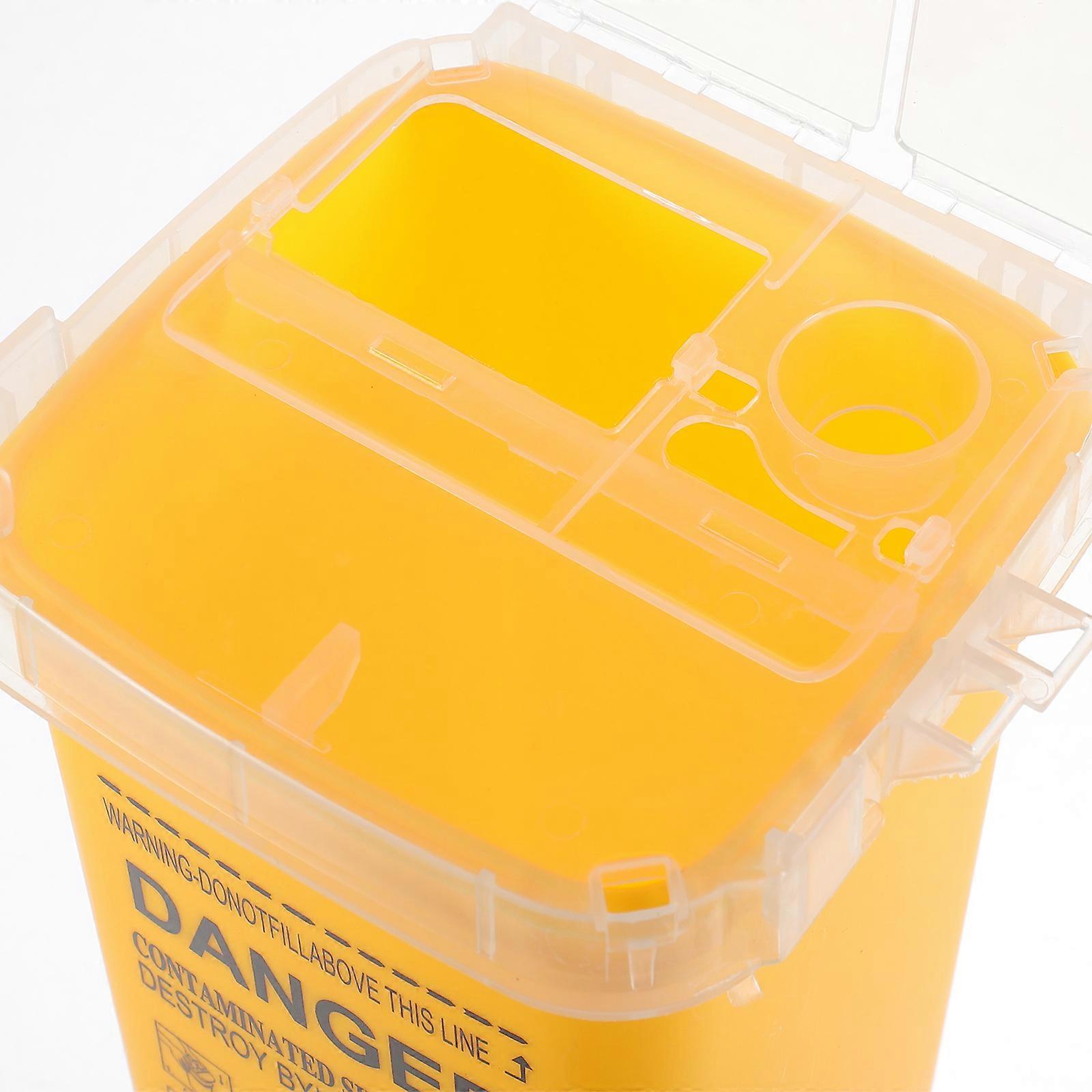 Sharps Container Small Sharps Waste Bin Needle Disposal Container ...