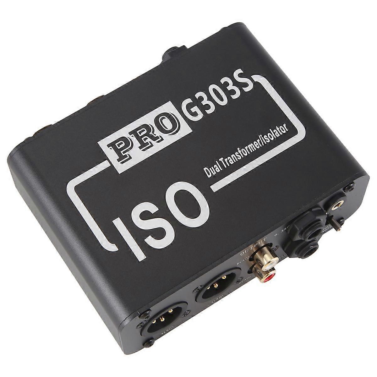 PRO G303S Audio Isolator Noise Reduction Filter Eliminates Current ...