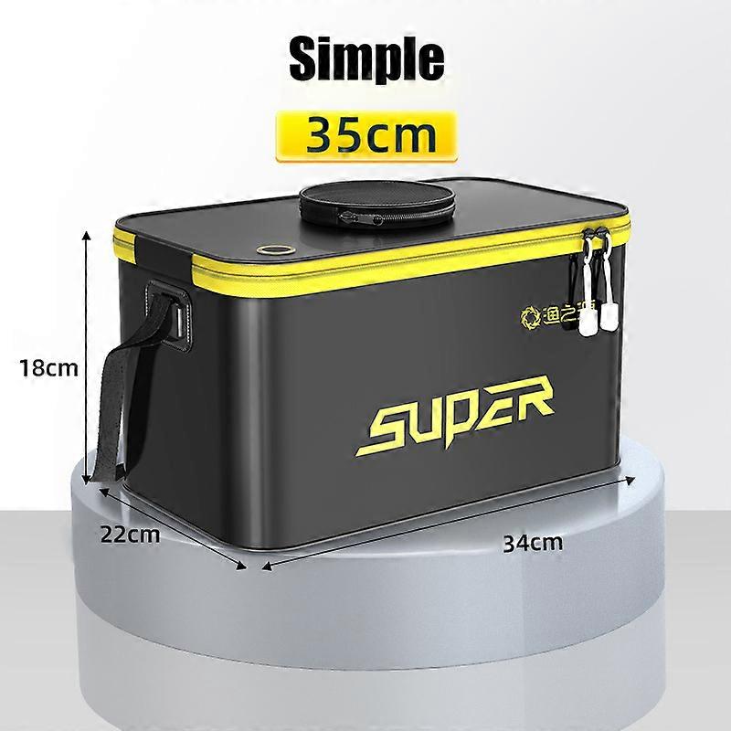 New Upgraded Live Fish Bucket Portable Foldable Fishing Bag Multi-Use ...