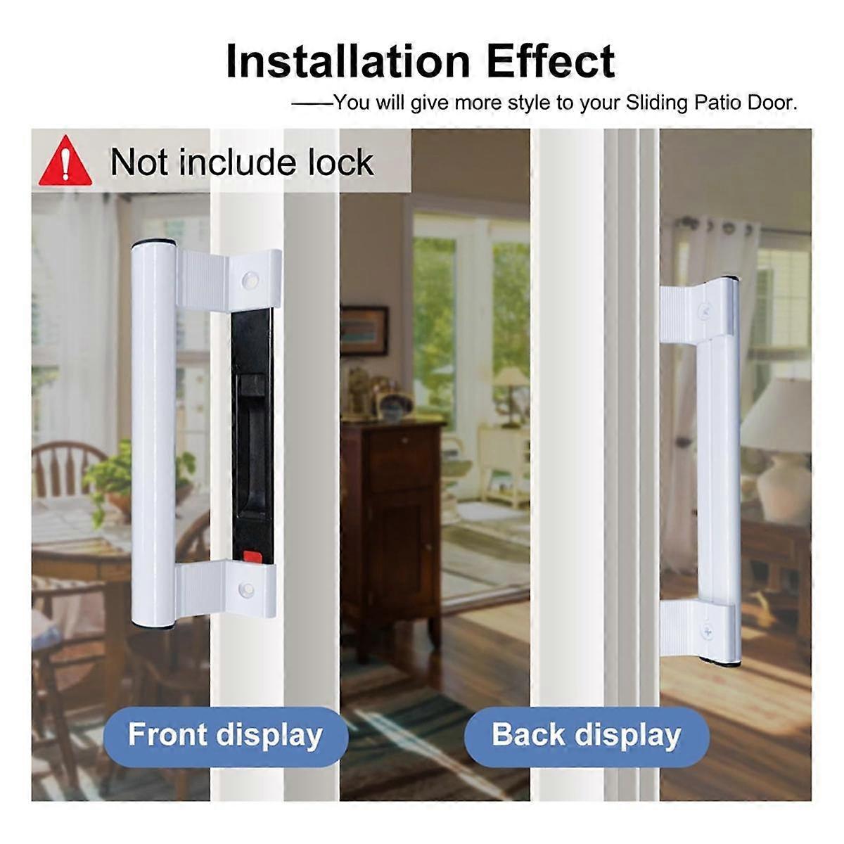 Sliding Door Handle 8inch Aluminum Sliding Glass Door Pull Sliding ...