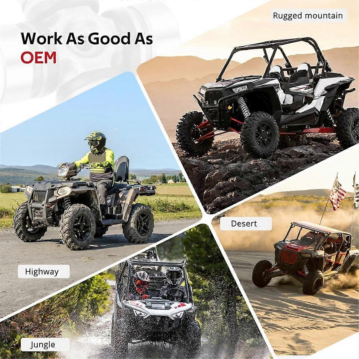 Front Prop Shaft U-Joint 2SET for RZR Sportsman General 1000 900 800 ...