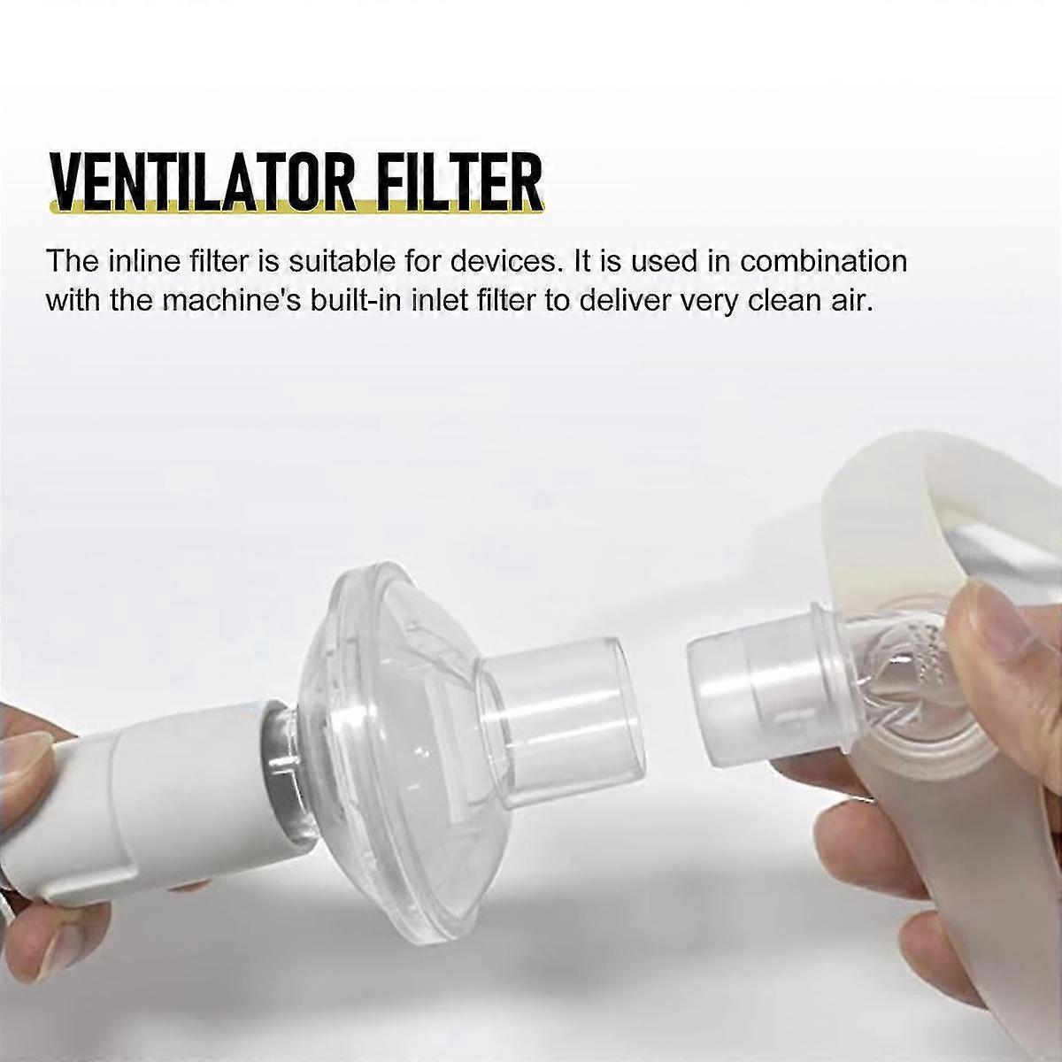 Inline Cpap Filters, 6 Pack Cpap Filters Filters for Cpap Machines ...