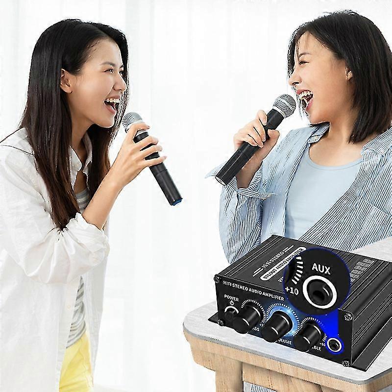 Ak270 Audio Amplifier High Fidelity Dual Channels Portable 12v Small ...