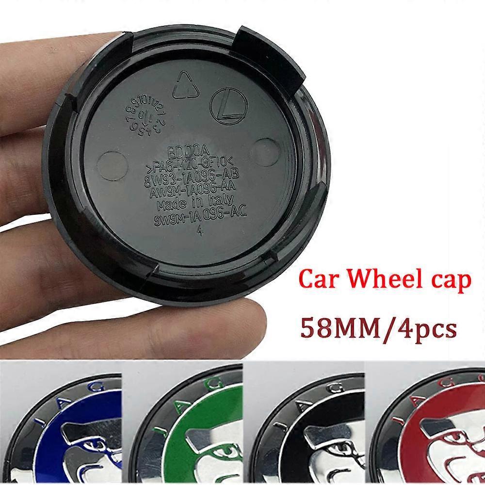 4pcs/lot 58mm High Quality Car Wheel Center Hub Caps Rim Covers Badge ...