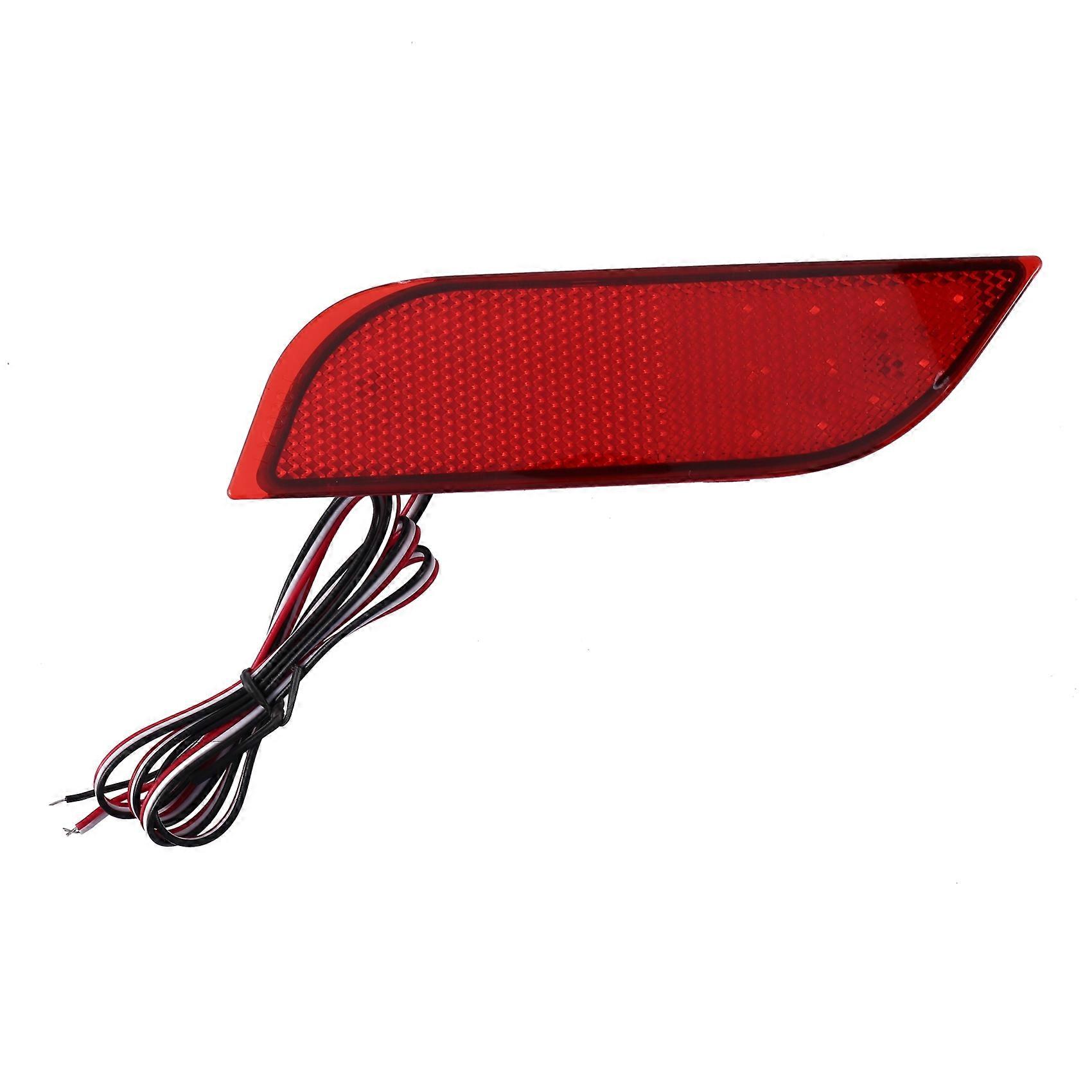 Car LED Rear Bumper Reflector Light Auto Driving Brake Fog Trim Tail ...