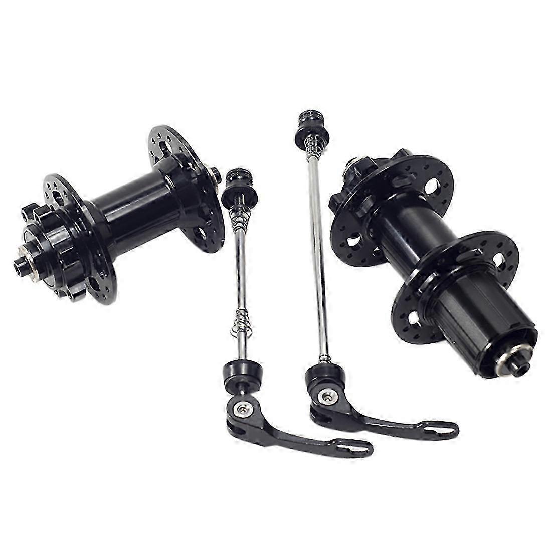 Bike Hub Set 32 Holes 7/8/9/10 Speed Mountain Bike Hub Front Rear Disc ...