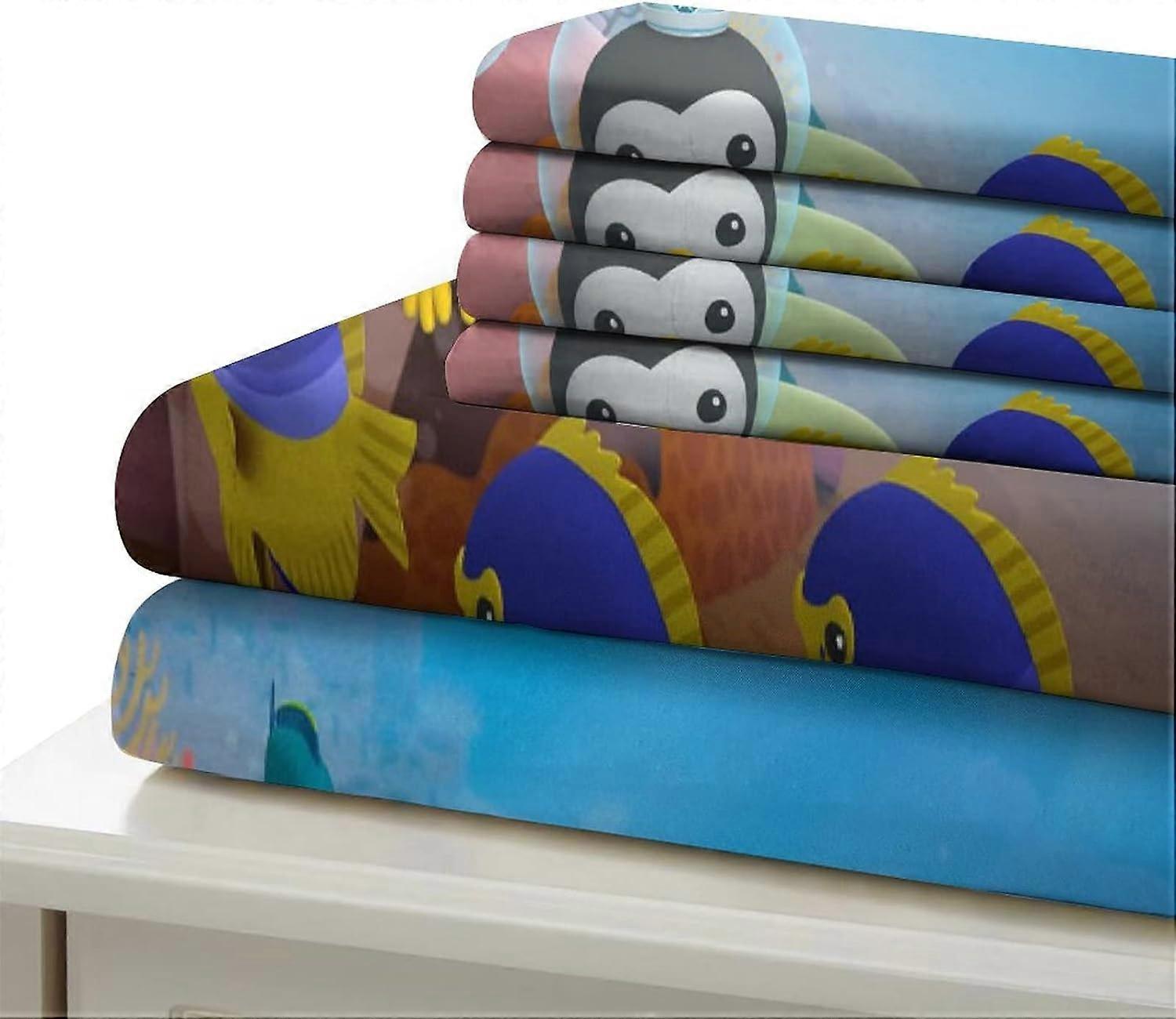 Octonauts påslakanset Tecknad 3D digital utskrift Pojke och flicka ...