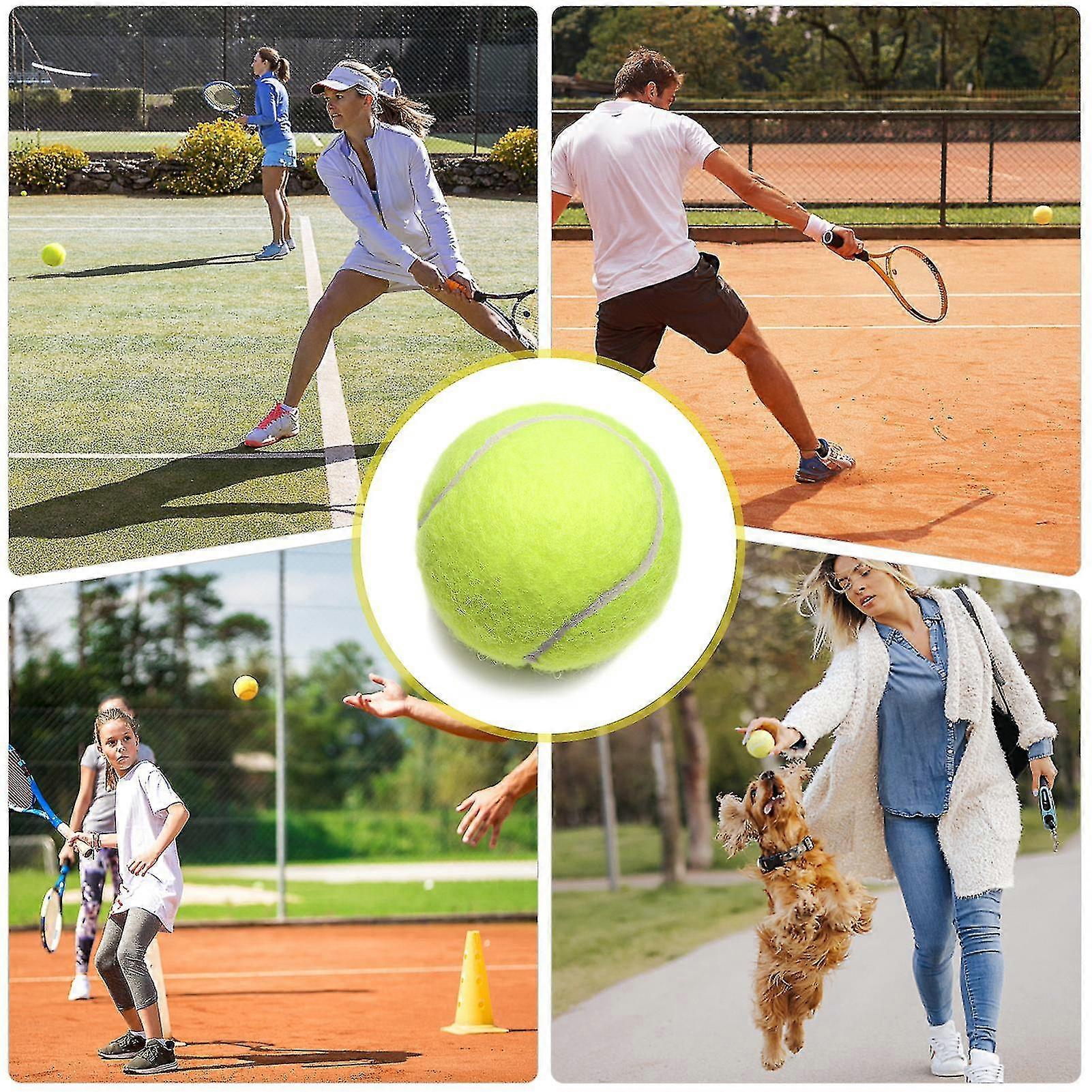 12 Packs Pressure Matching And Training Tennis Balls | Fruugo UK