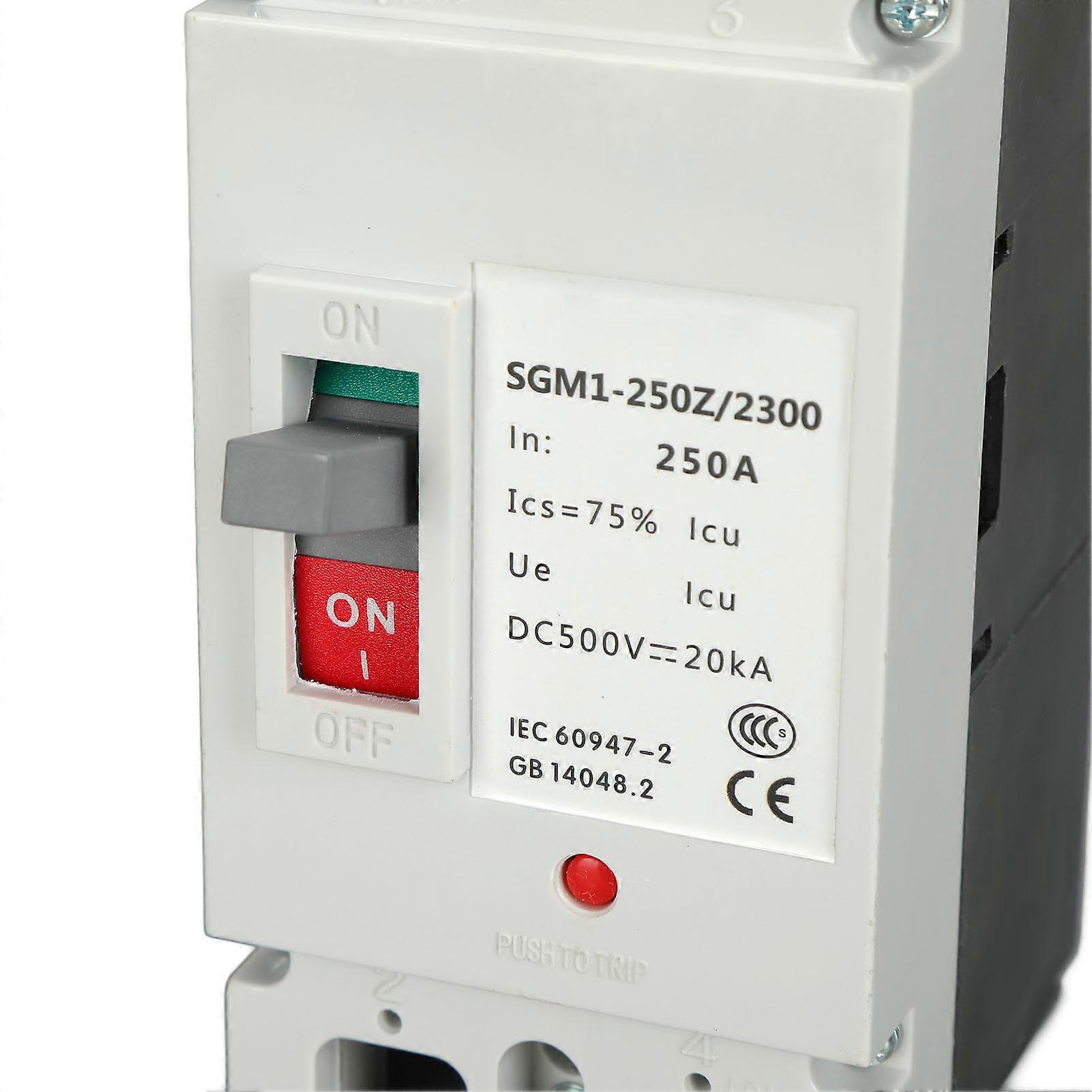 Circuit Breaker 2P MCCB Solar Battery Protection Switch Isolator ...