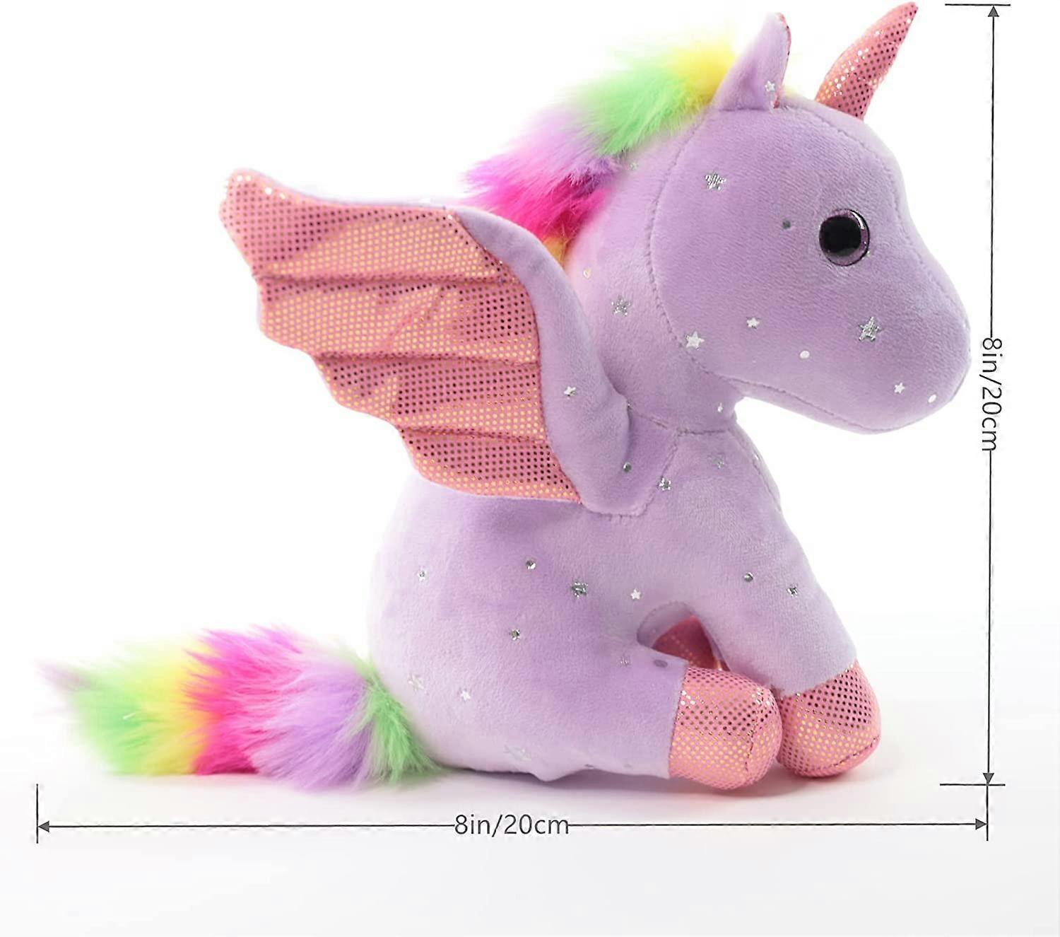 Sew Butiful 8 inch Unicorn Stuffed Animals, Cute Unicorn Gift Toys for ...