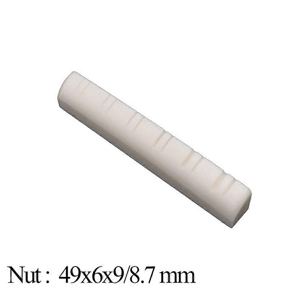 Professional 12 Strings Acoustic Guitar Bone Bridge Saddle Nut for Folk ...