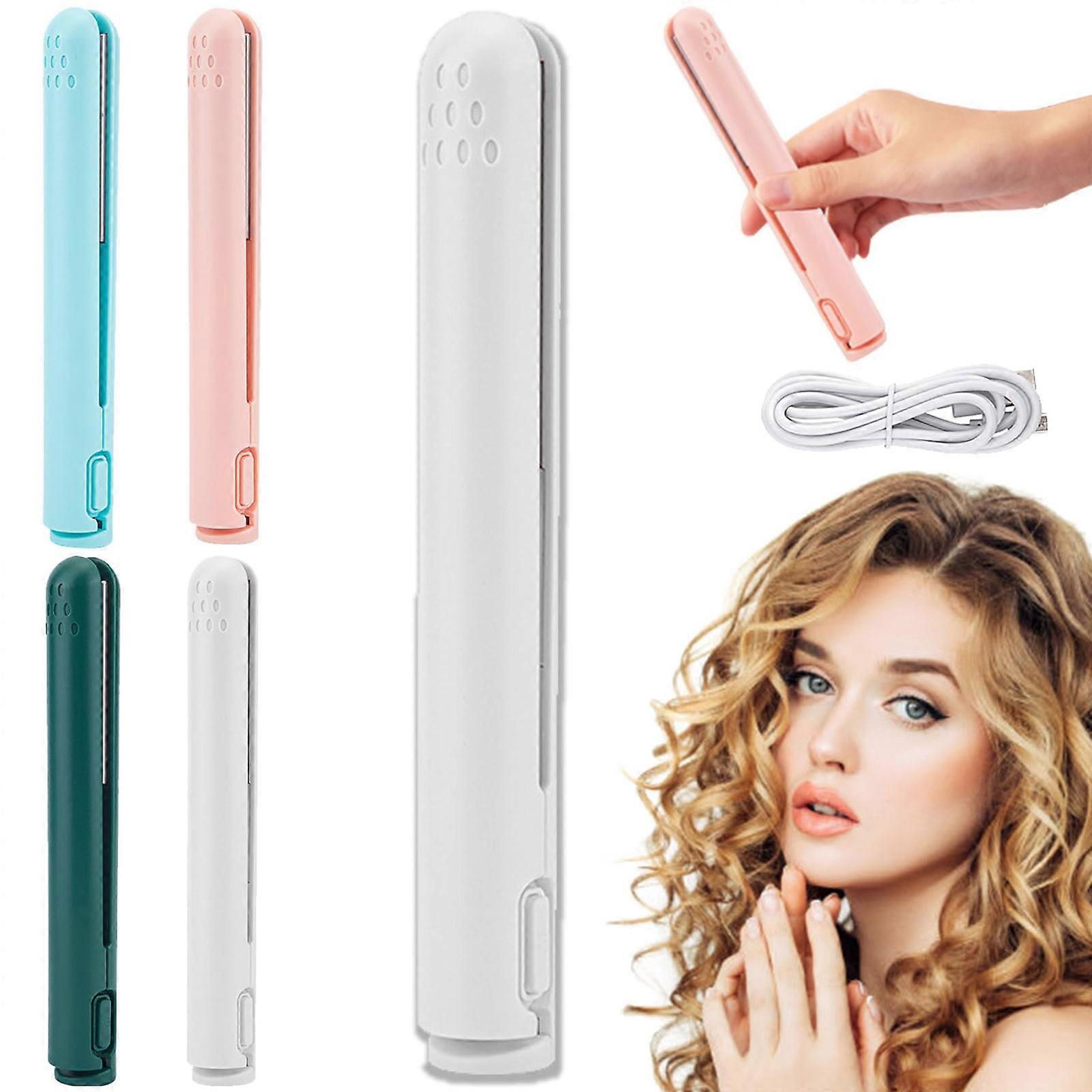 Mini Dual-purpose Curling Iron, 2 In 1 Mini Hair Curler, Ceramic Mini ...