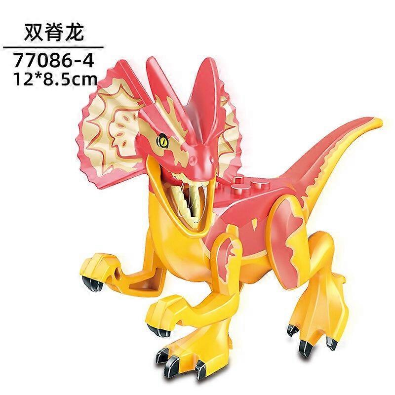 Assembled Block Toy Jurassic Mosasaurus Brutal Raptor Building Blocks ...