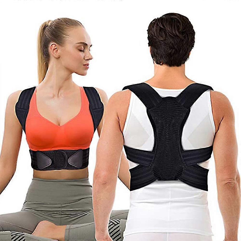 Back Posture Correction Belt Anti-kyphosis Corrector Shoulder Lumbar ...