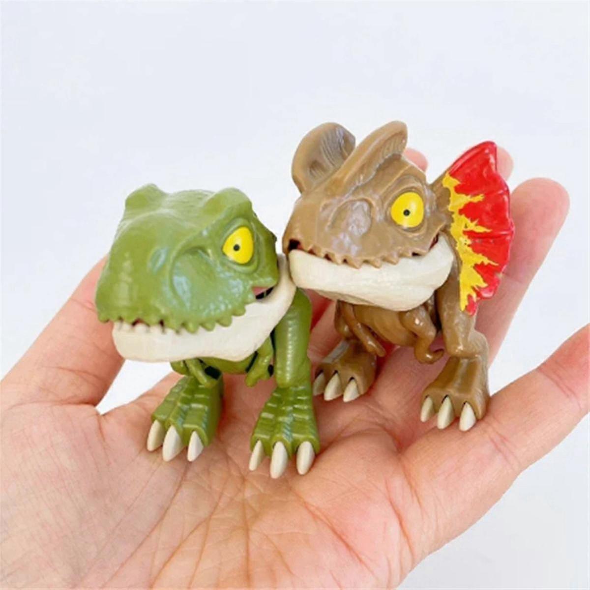 Finger Dinosaur Tricky Tyrannosaurus Model Biting Hand Jurassic Dino ...