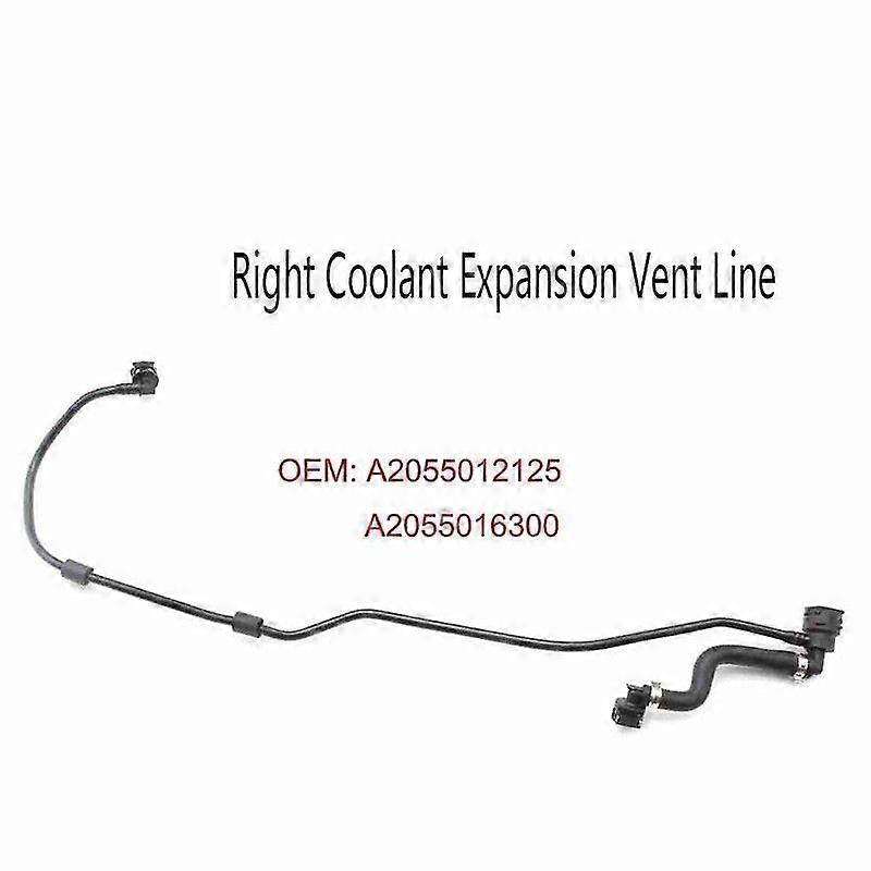 Right Coolant Expansion Vent Line Engine Coolant Hose for C-Class W205 ...