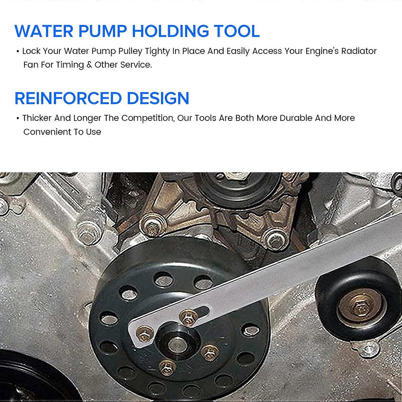 Fan Clutch Nut Wrench And Water Pump Holder Tool Kit Removal 32Mm For ...