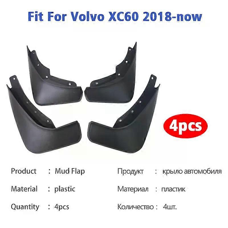 Compatible For Volvo XC60 2018 2019 2020 2021 2022 2023 2024 2025 Mudflaps Fender Mud Flap ...