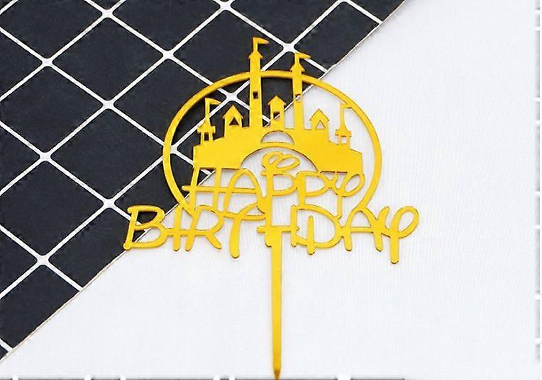 7 Pieces Happy Birthday Cake Topper Decoration Cake Topper Happy ...