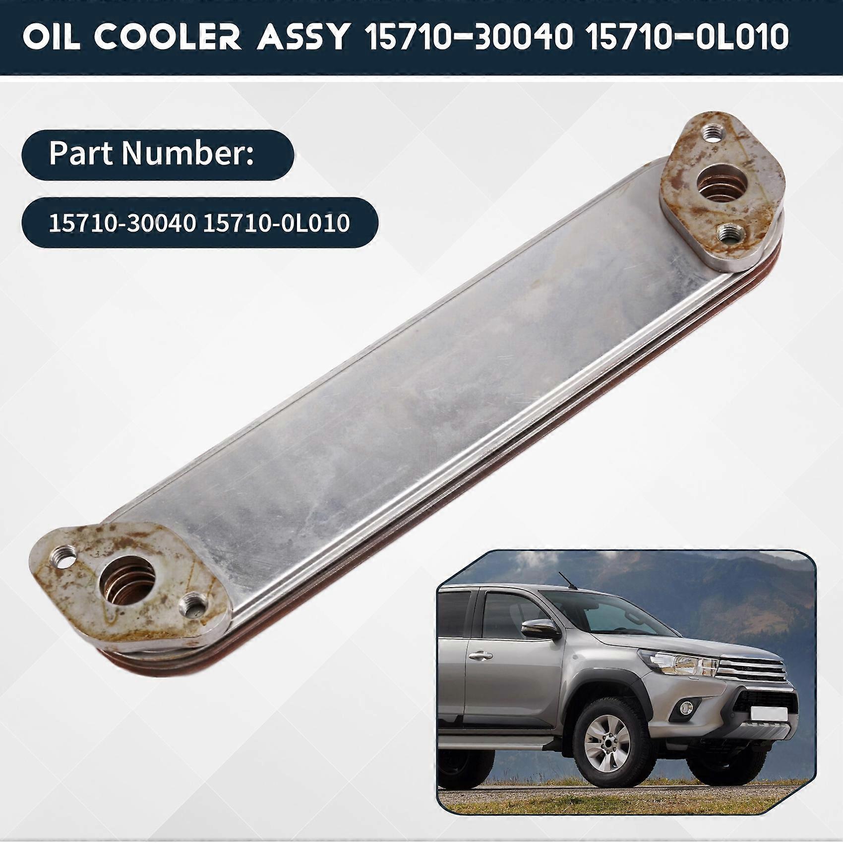 Oil Cooler Assy for Toyota Hilux VII Vigo KUN10 KUN15 KUN25 KUN35 ...