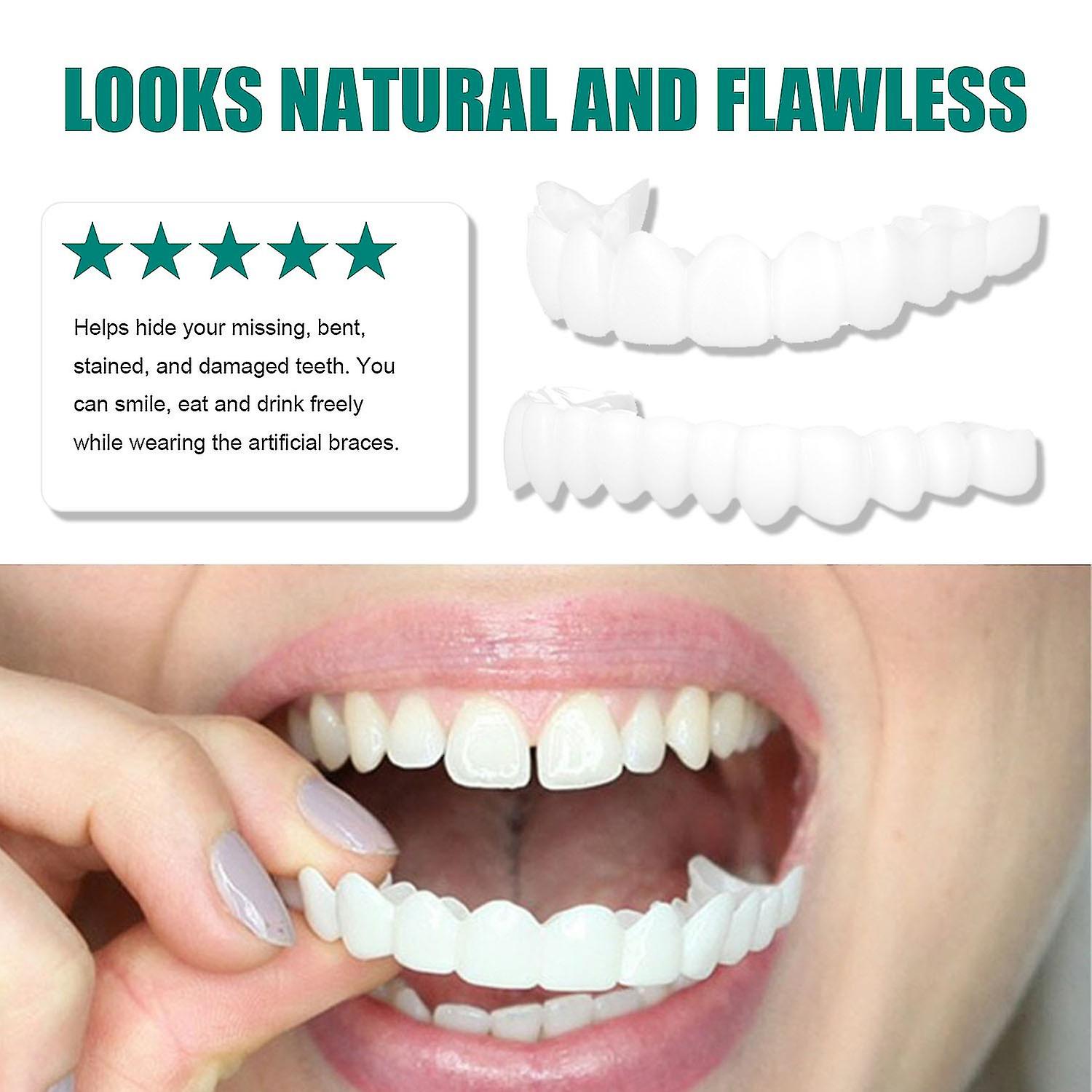 Instant Veneers Dentures Upper And Lower Teeth Artificial Braces ...