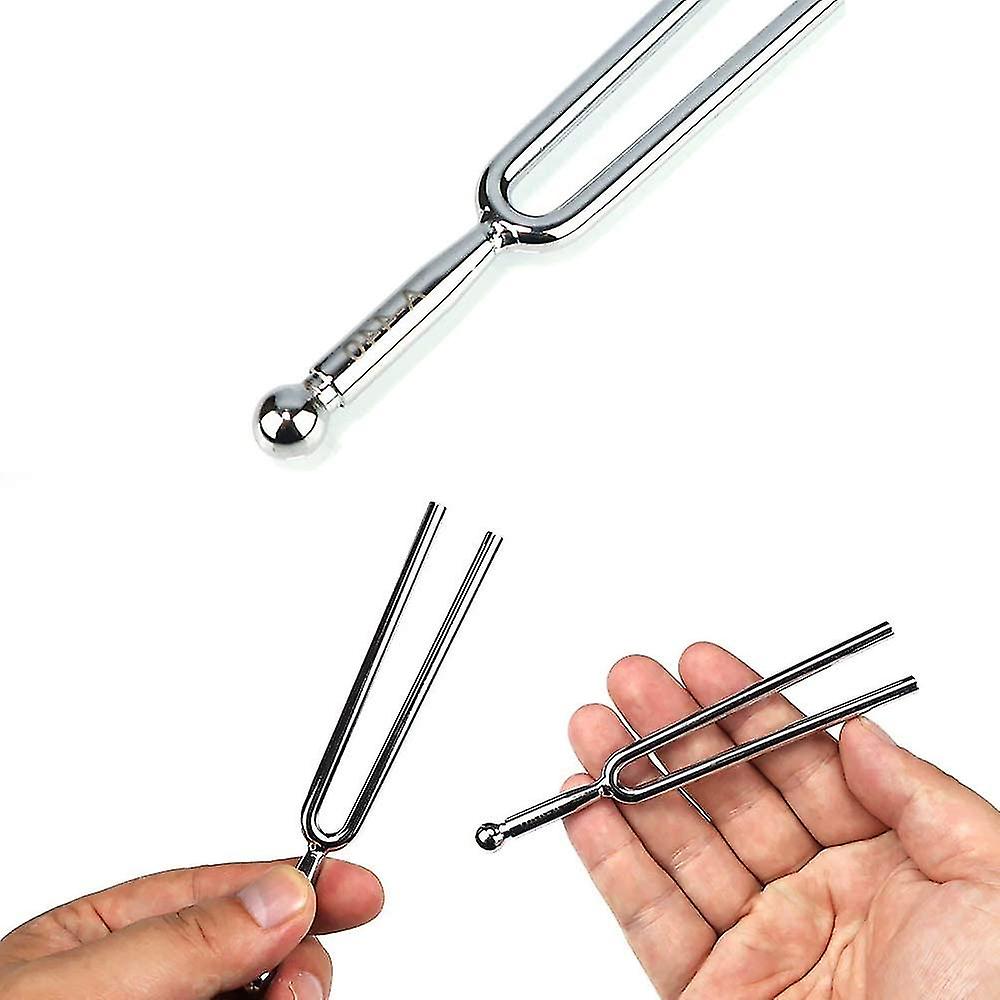 2 Pcs Stainless Steel Chakra Tuning Forks For Musical Instruments ...