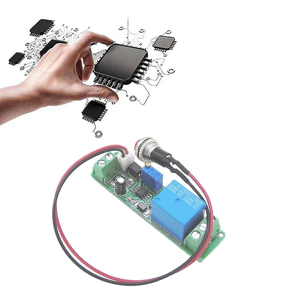 Dc 12v Timing Timer Delay 1-10s Time Adjustable Relay With Indicator ...