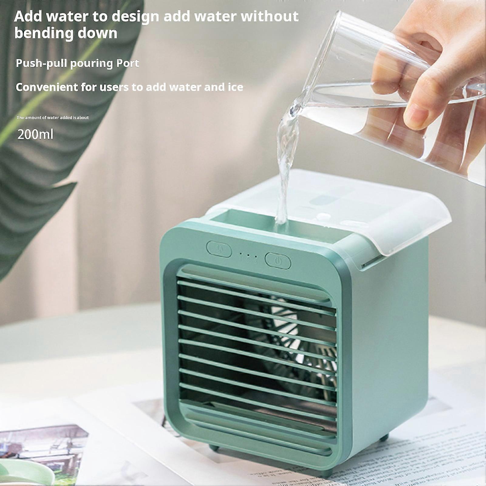 Air Conditioner Cooling Fan with Water Tank 3 Speed Settings Strong ...