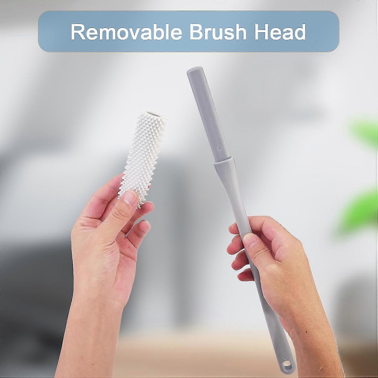 2pcs Toe Cleaning Brush,Foot Scrubber in Shower Long- Handled Toe ...