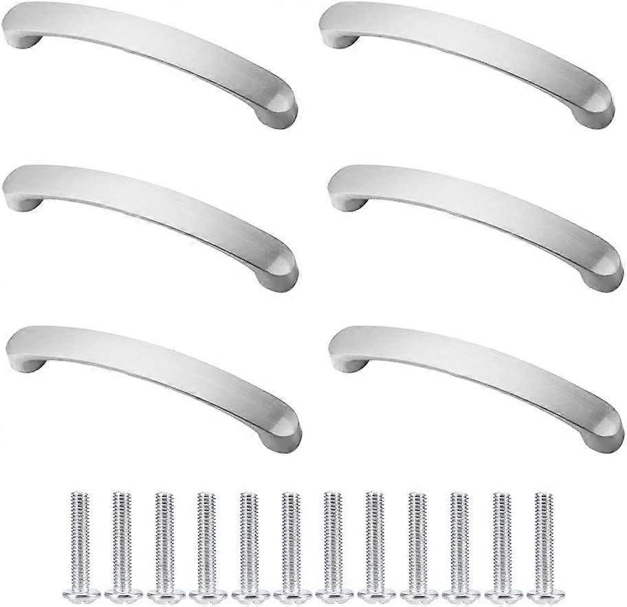 6 pices Poigne de Meuble Cuisine Entraxe de Trous 96mm Poigne Tiro ...