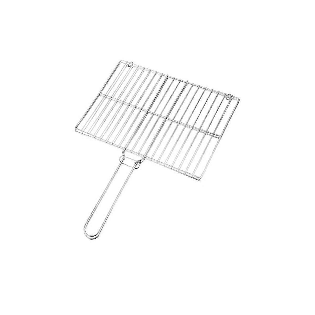 Flat Braai Grid Securely Holds Food for Grilling Outdoor Cooking ...