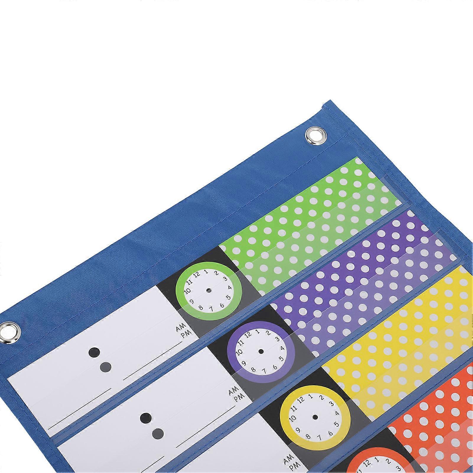 Daily Schedule Pocket Chart Teaching Scheduling Class Schedule Pocket ...