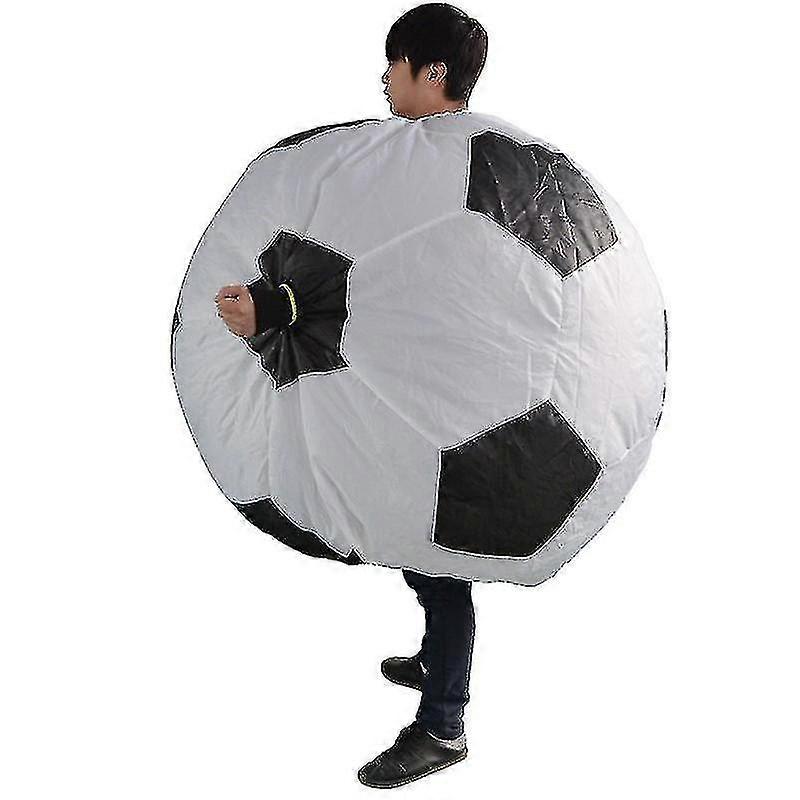 Soccer Ball Inflatable Costume Adult Football Fancy Dress Party ...