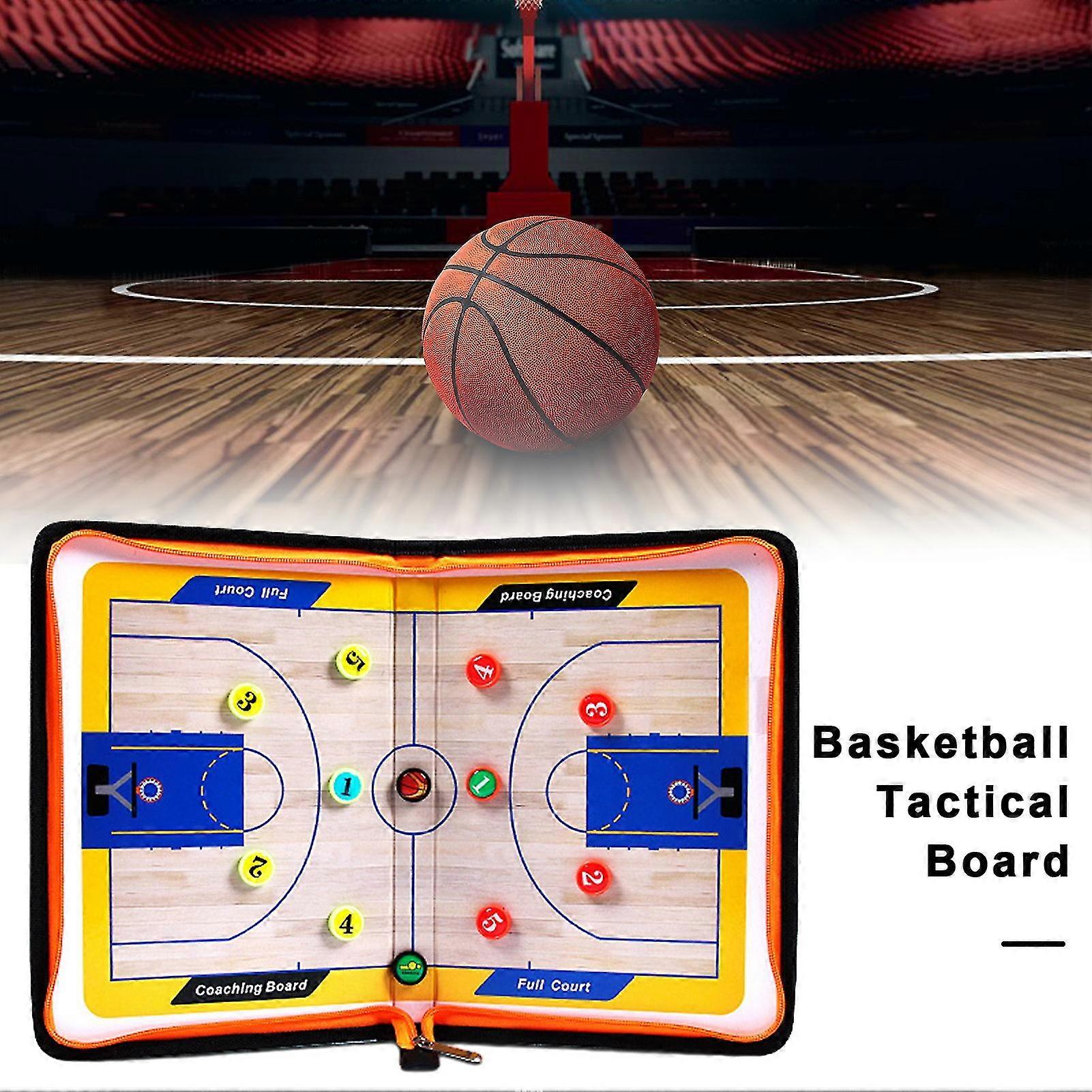 Volleyball Coaching Board Magnetic Clipboard Smooth Surface Foldable ...