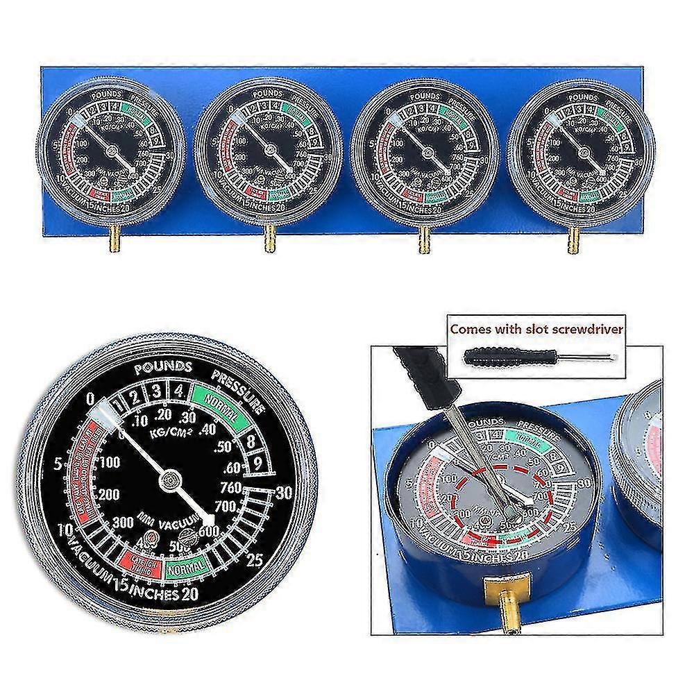 Mc-4 Cylinder Carburetor Synchronizer Kit - Vacuum Gauge Balancer Sync ...