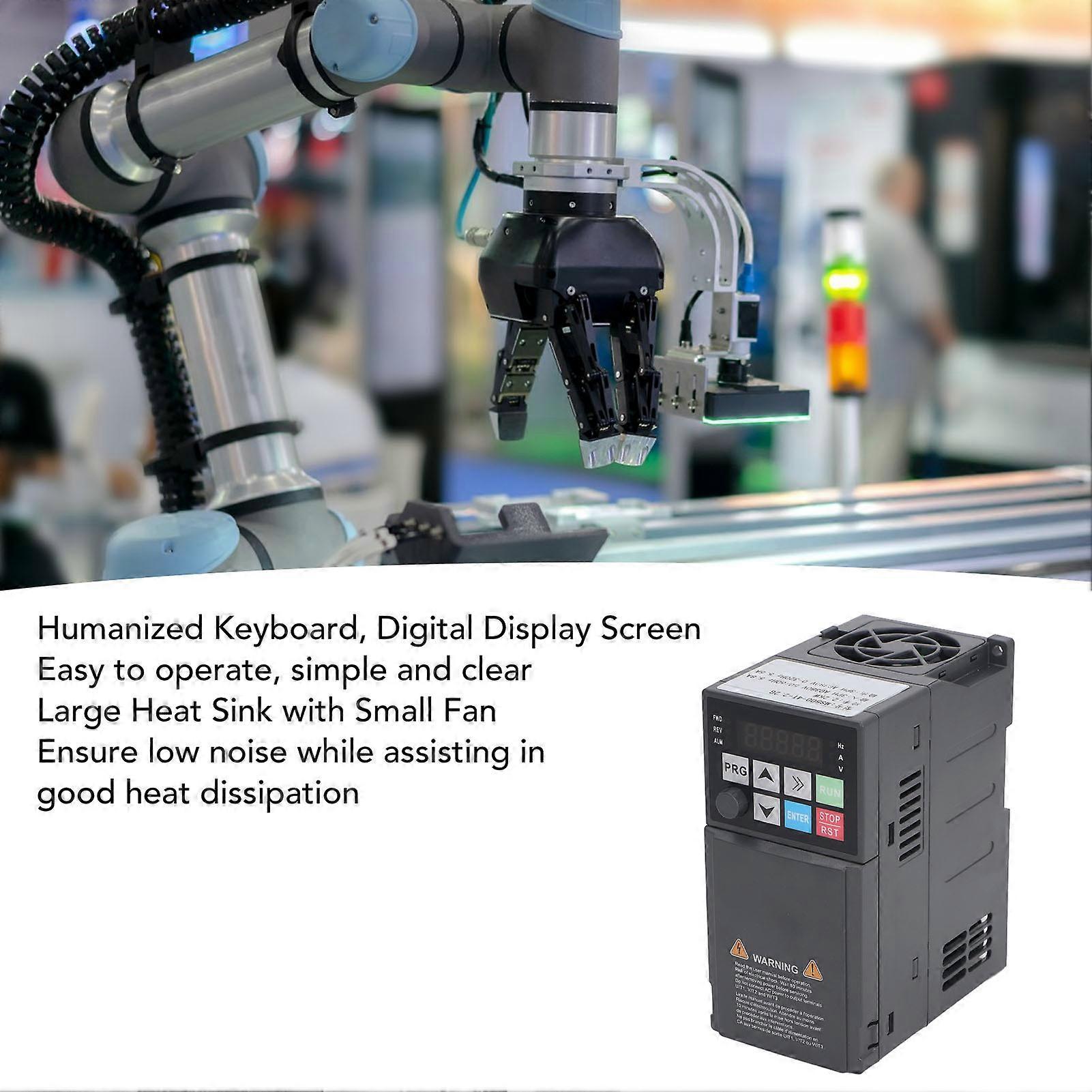 Variable Frequency Drive 2.2KW 3 Phase AC380V 50 60Hz Input AC380V ...