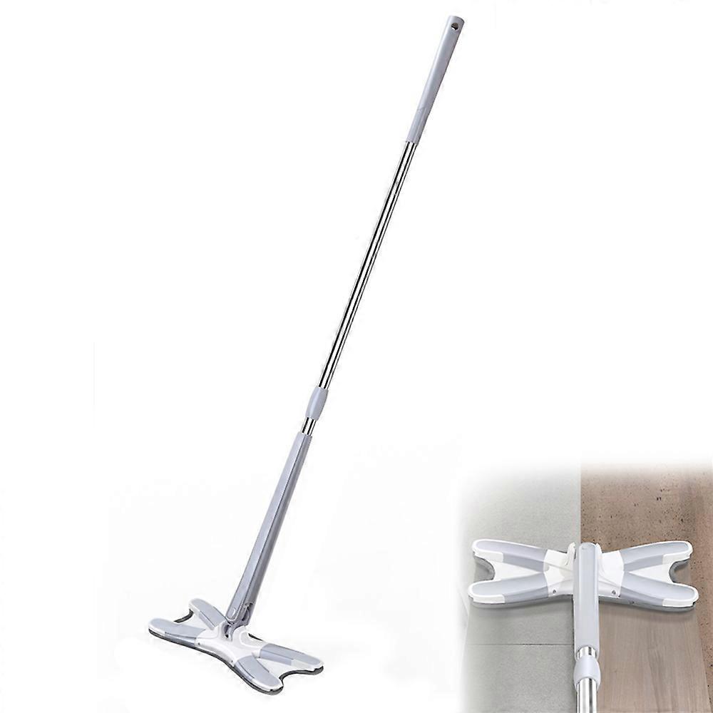 X-Shape Microfiber Mop for Floor Cleaning Lazy Hand Wash Free Butterfly Mop 360 Rotating Floor ...