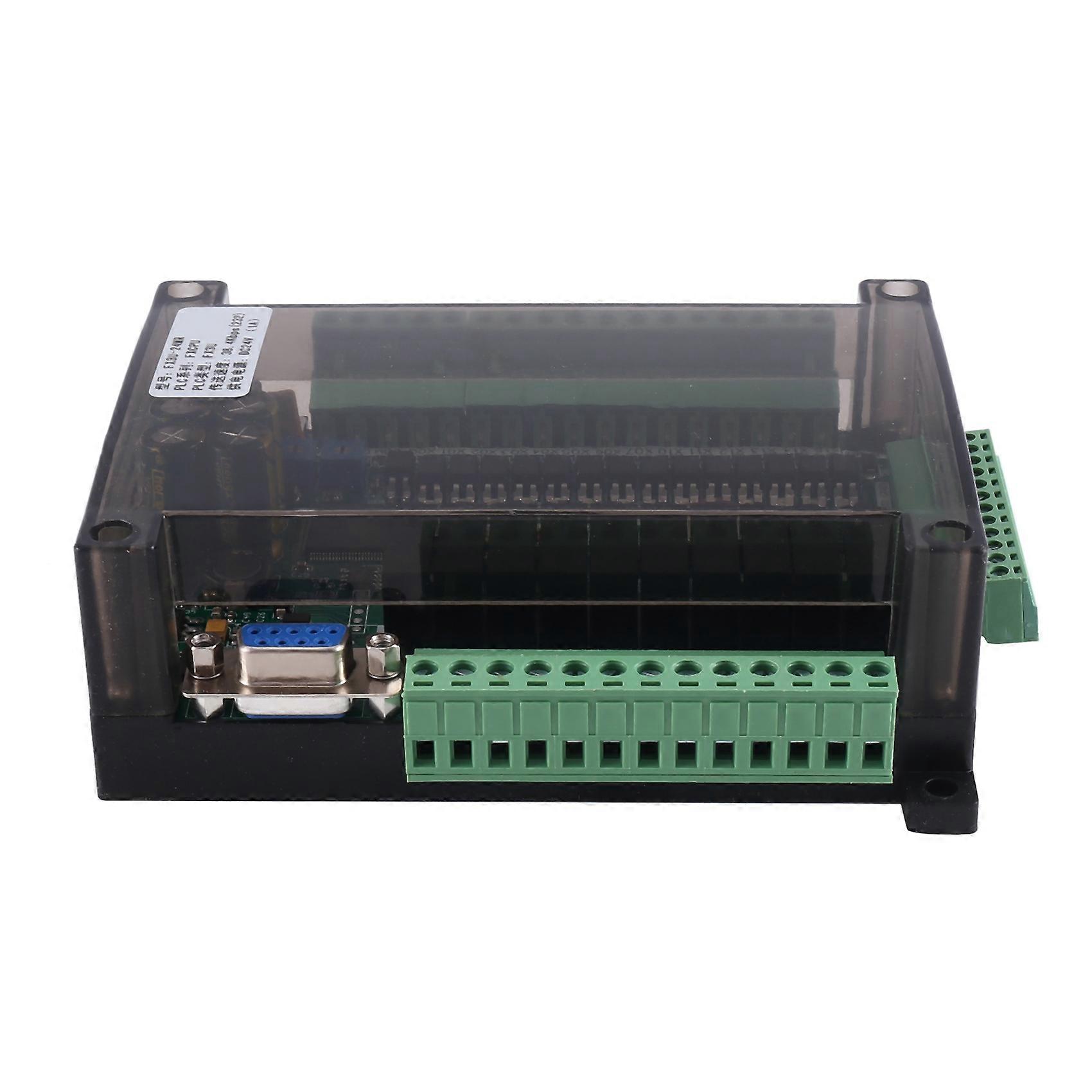 FX3U-24MR PLC Industrial Control Board 14 Input 10 Output 6AD 2DA with 485 Communication and (A ...