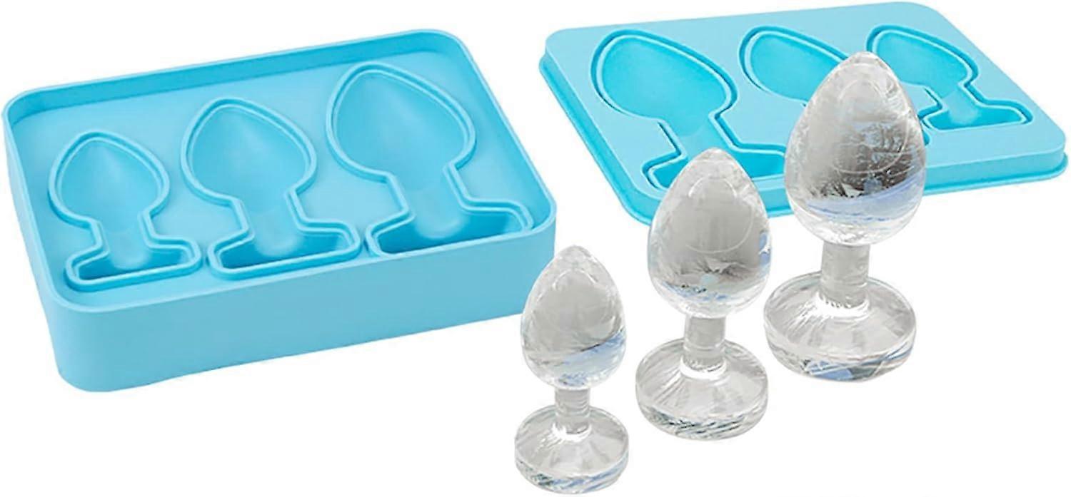 Prank Butt Plug Shaped Ices Cubes Trays, Funny Silicone Mold for DIY ...