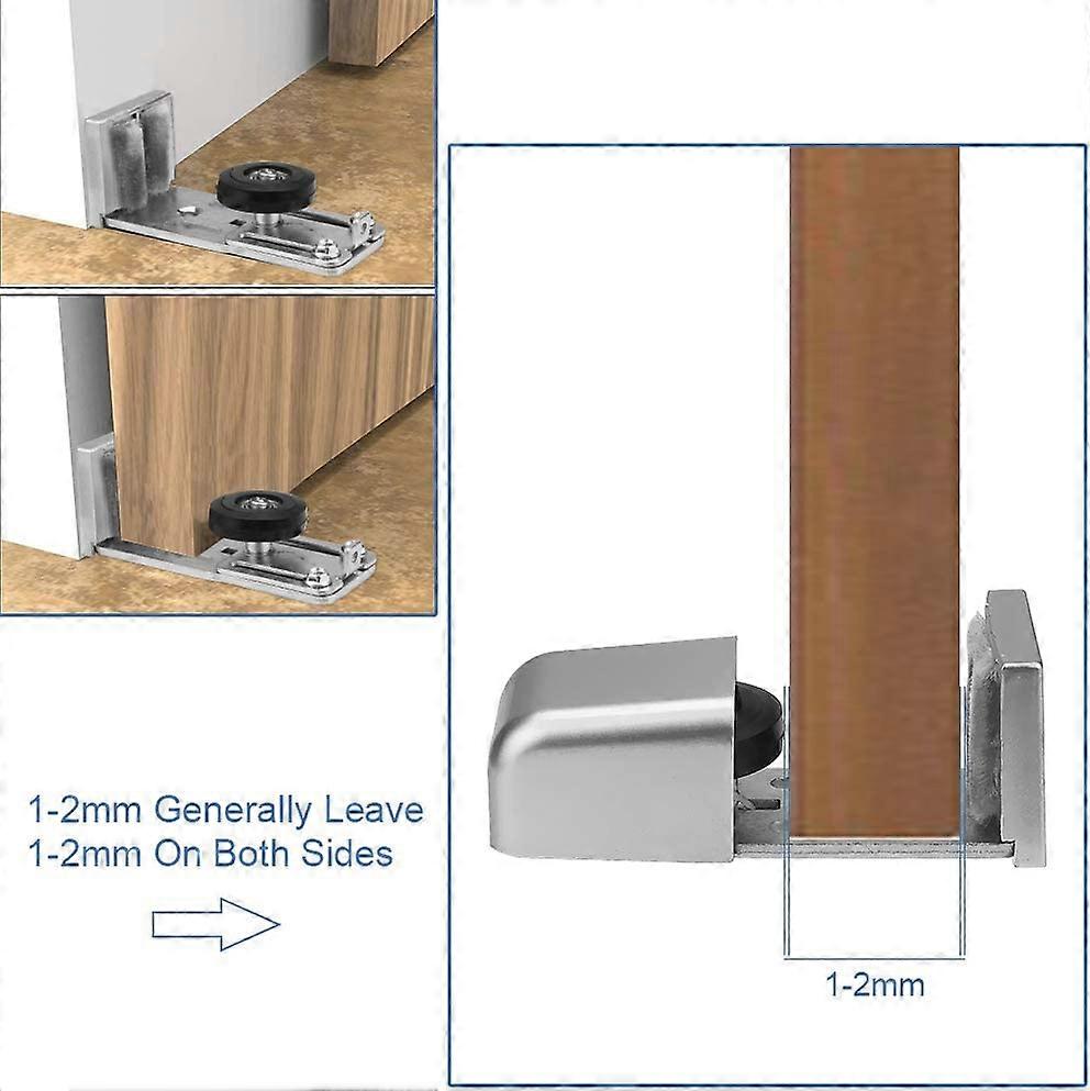Door Floor Guide Adjustable Sliding Door Track Sliding Barn Door ...