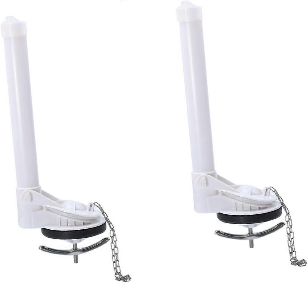 2pcs Toilet Tank Drain Flush Tank Valve Toilet Chain Toilet Flush ...