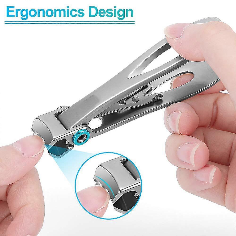 Thick Toenail Clipper Wide Jaw Opening Oversized Stainless Steel ...